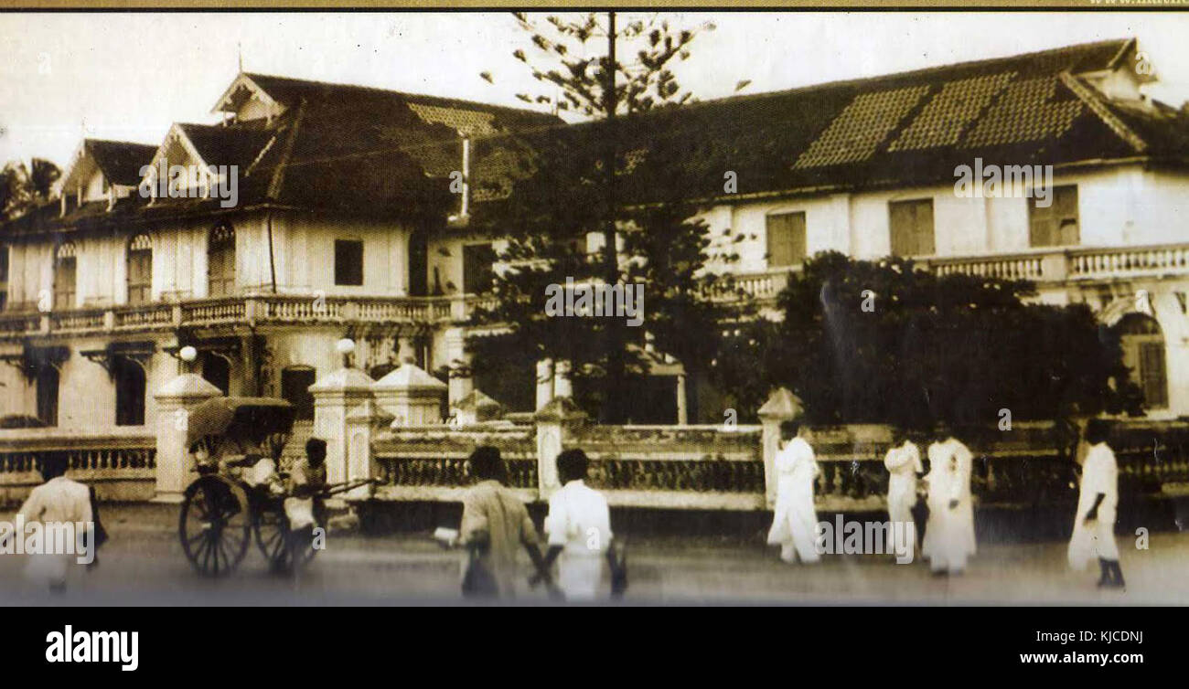 This image shows the Cochin State Assembly in 1948. The assembly was an ...