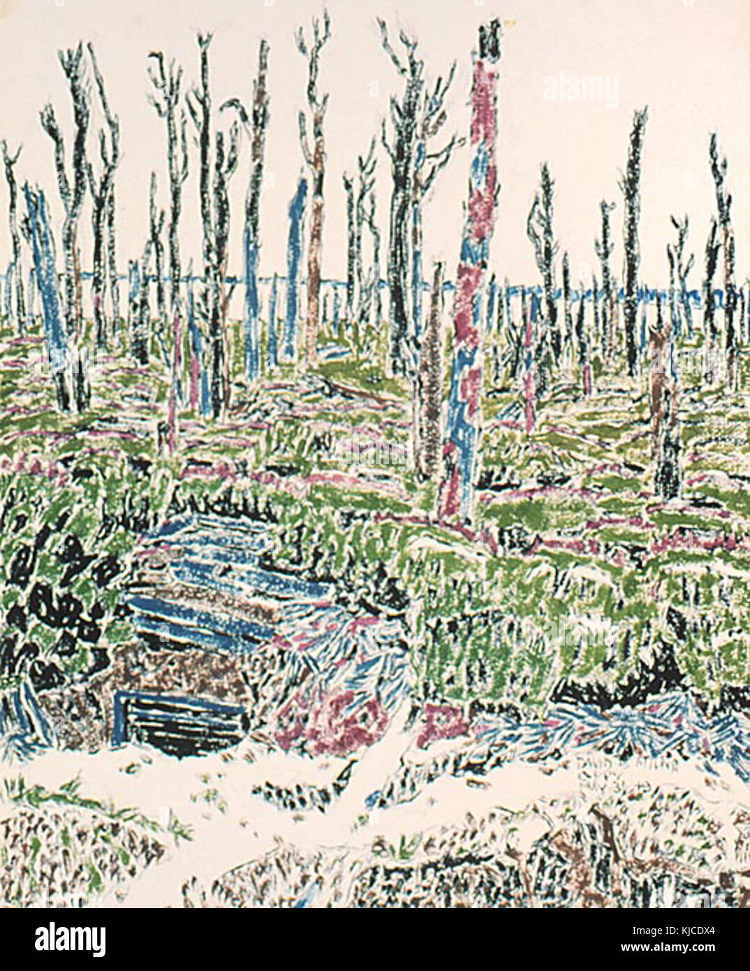 Entrance military dugout in hi-res stock photography and images - Alamy