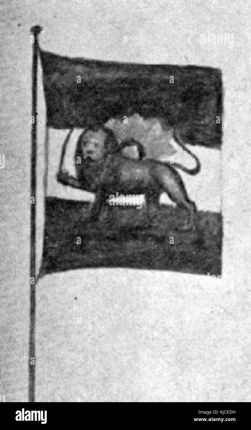 Flag of Iran 1886 Stock Photo - Alamy