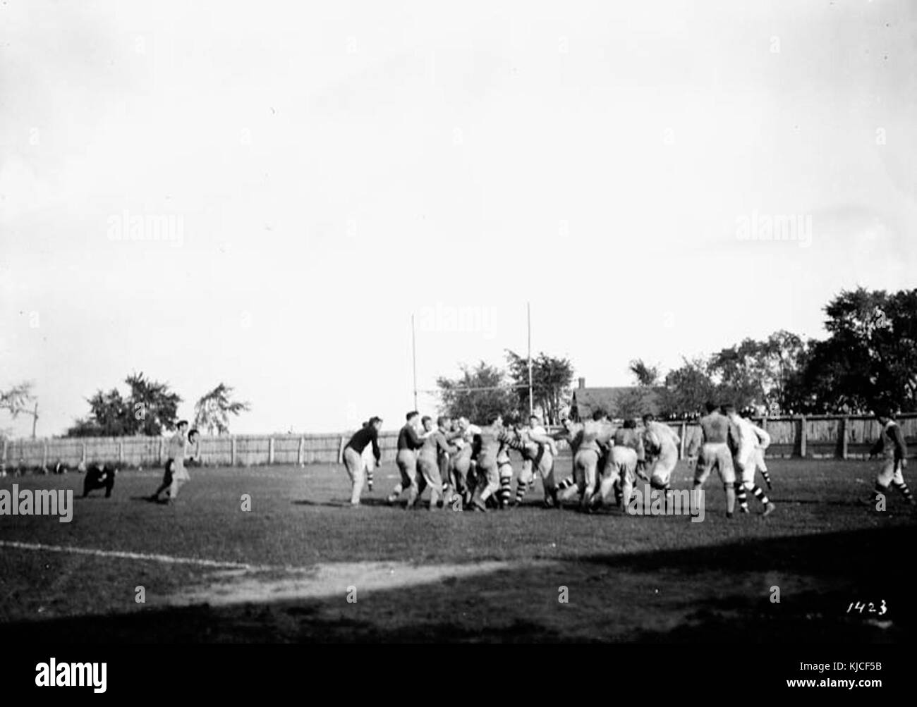 Ottawa and Hamilton Tigers football game 4 Stock Photo - Alamy