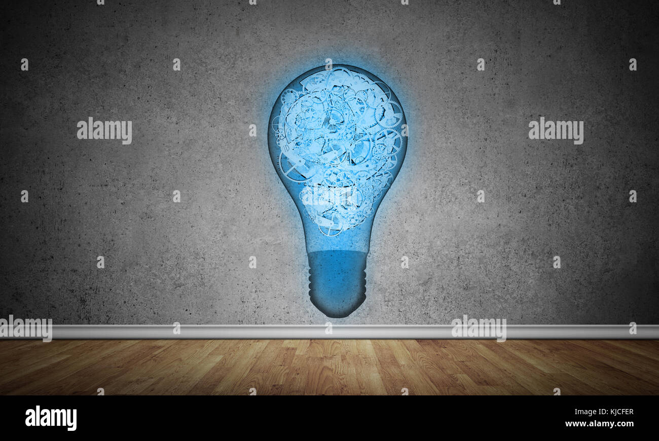 Concept of lightbulb as symbol of new idea Stock Photo - Alamy