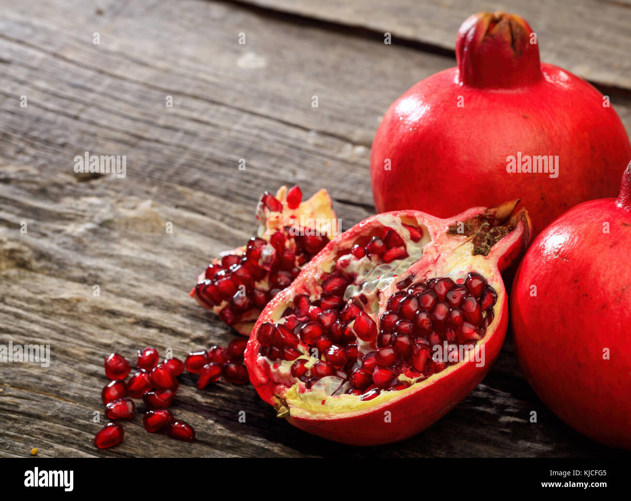 Organic pomegranates hi-res stock photography and images - Alamy