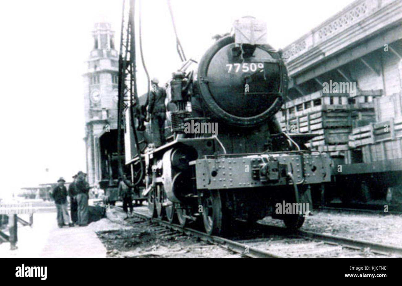 KCR locomotive 77509 Stock Photo - Alamy