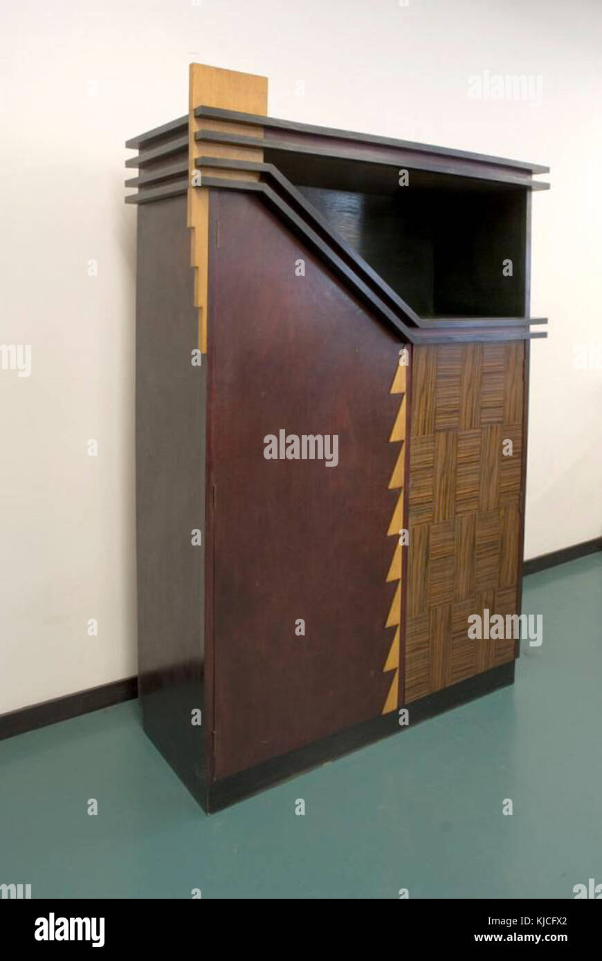 This image features a piece of furniture known as a 'kast' from the ...