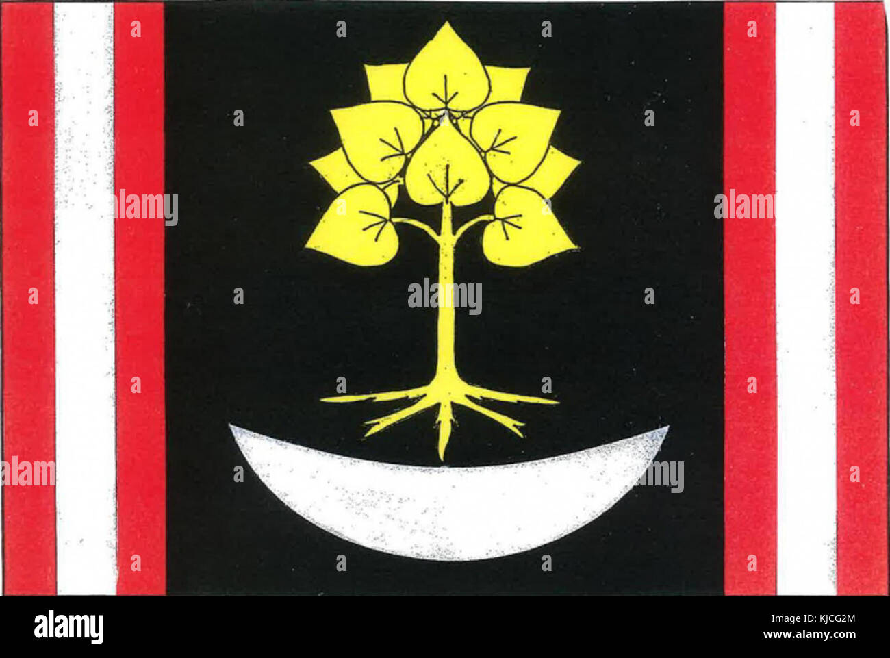 Lhotice TR flag Stock Photo - Alamy