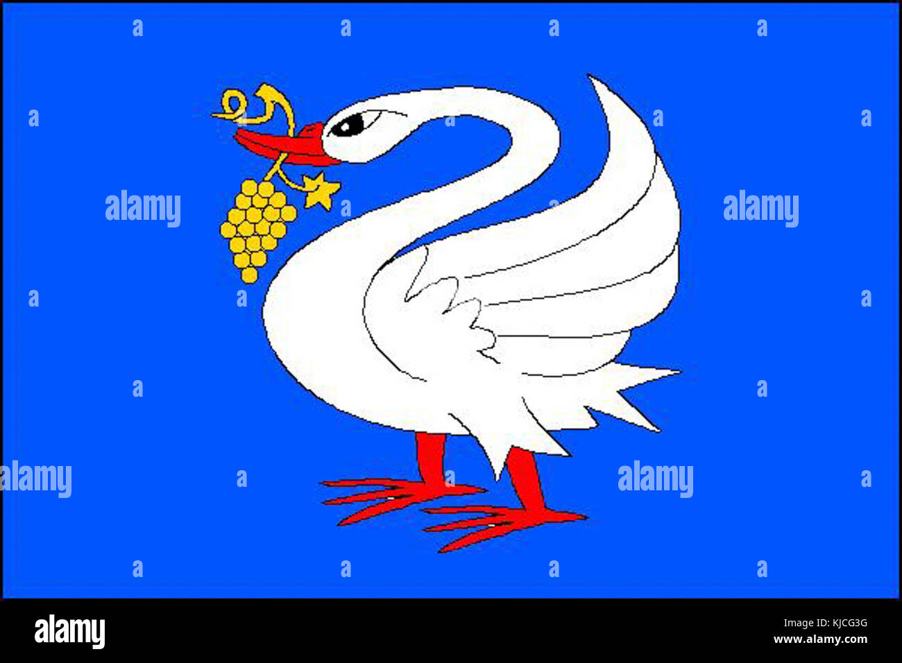 Labuty flag CZ Stock Photo - Alamy