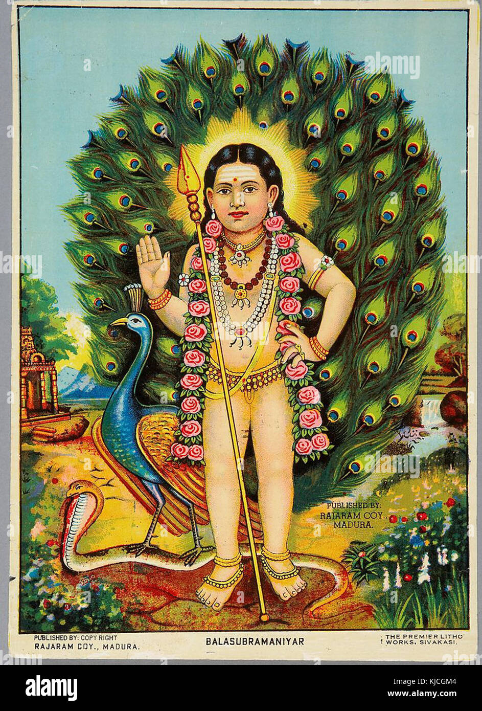 Murugan mythology hi-res stock photography and images - Alamy