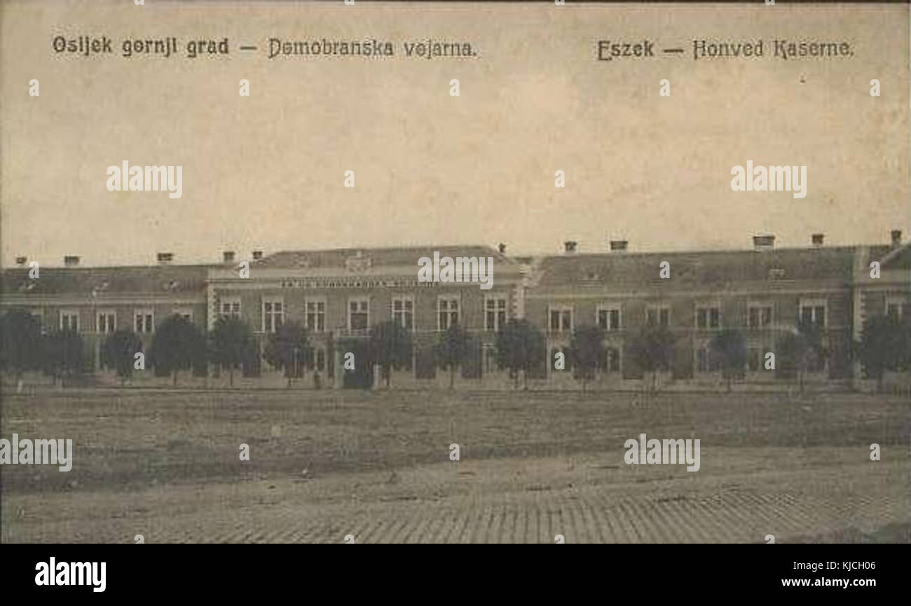 Osijek dom. vojarna Stock Photo - Alamy