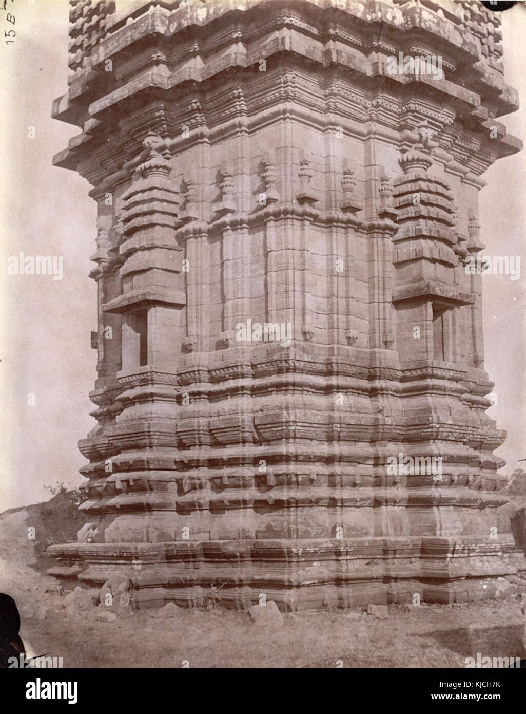 Panchanana Temple, Barakar, Burdwan District, Bengal 1872 b Stock Photo ...