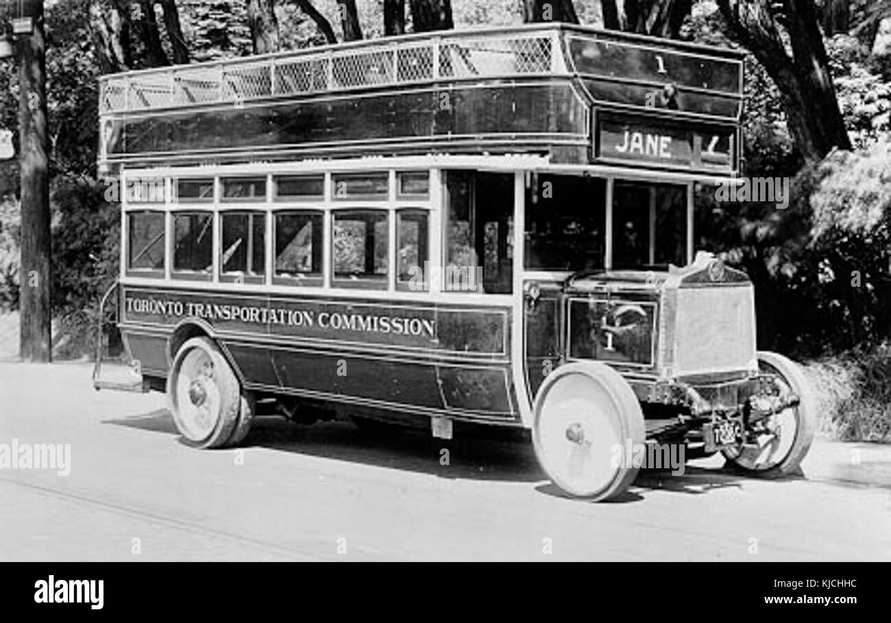 Toronto double Black and White Stock Photos & Images - Alamy