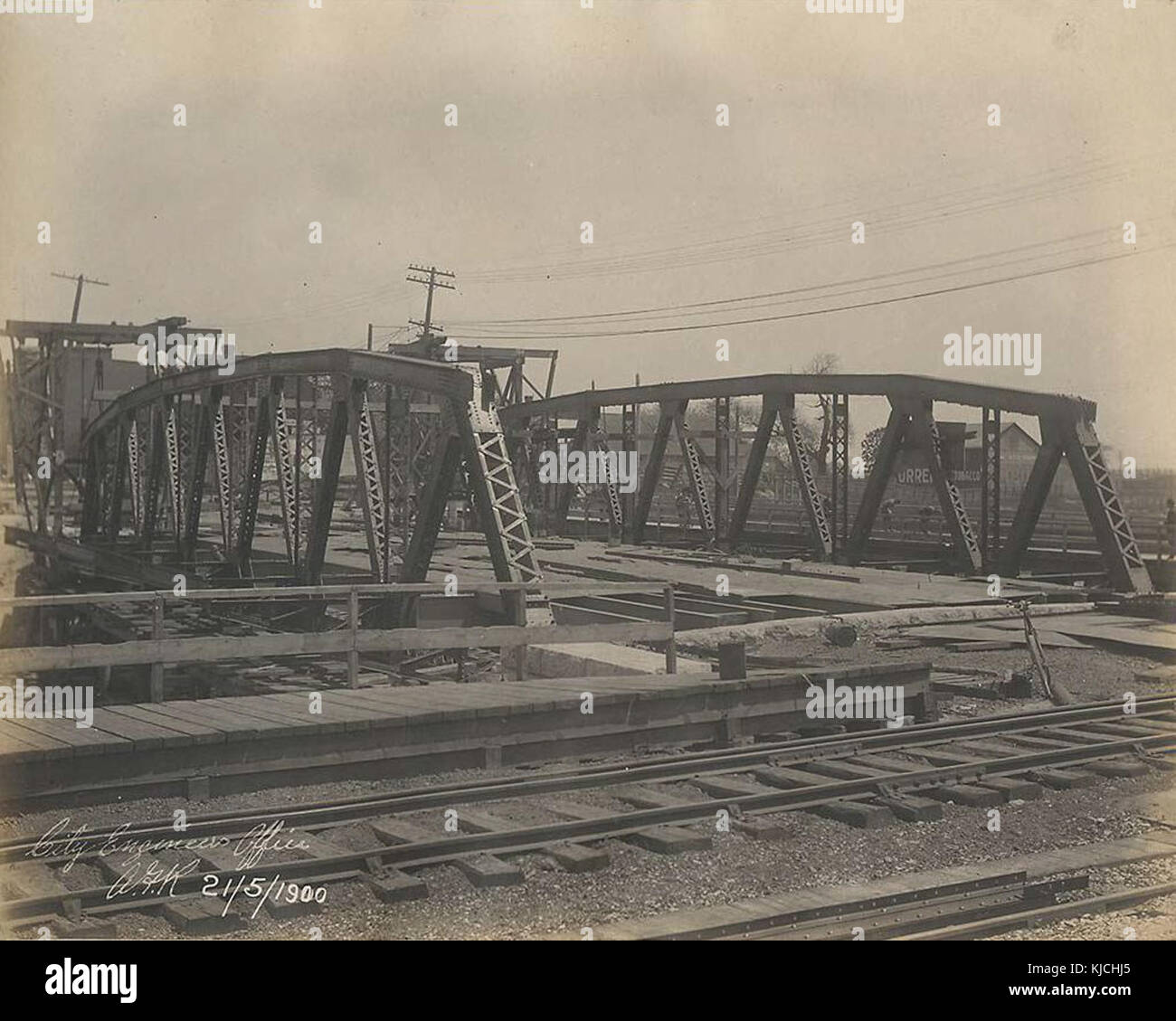 Queen Street bridge Don Stock Photo - Alamy