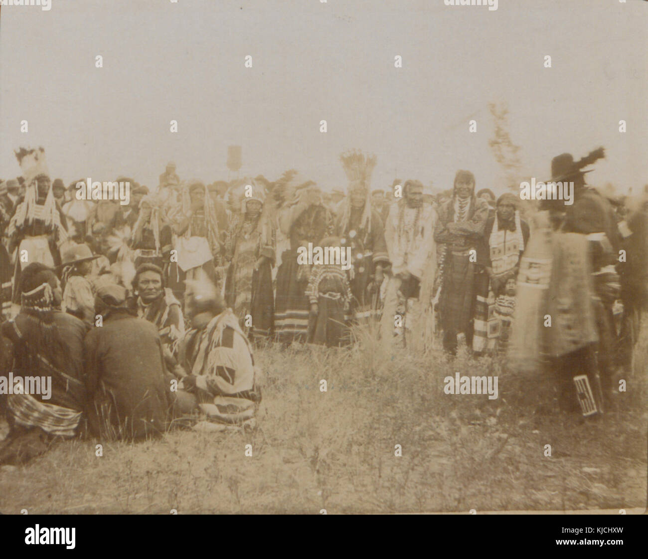 Scalp dance, Blackfoot Indians (HS85 10 18743 Stock Photo - Alamy
