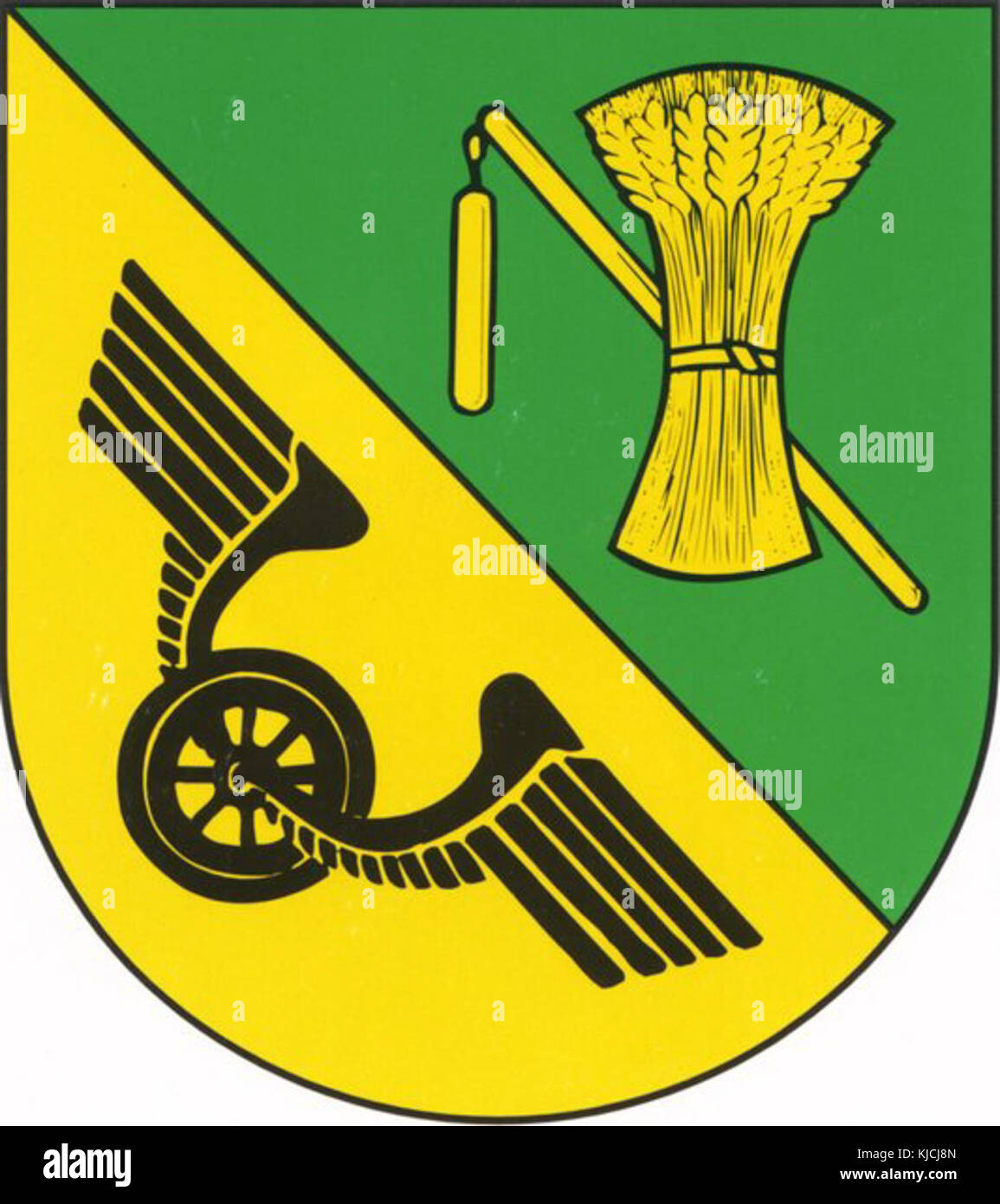The coat of arms of Svinov, a historical region in the Czech Republic ...