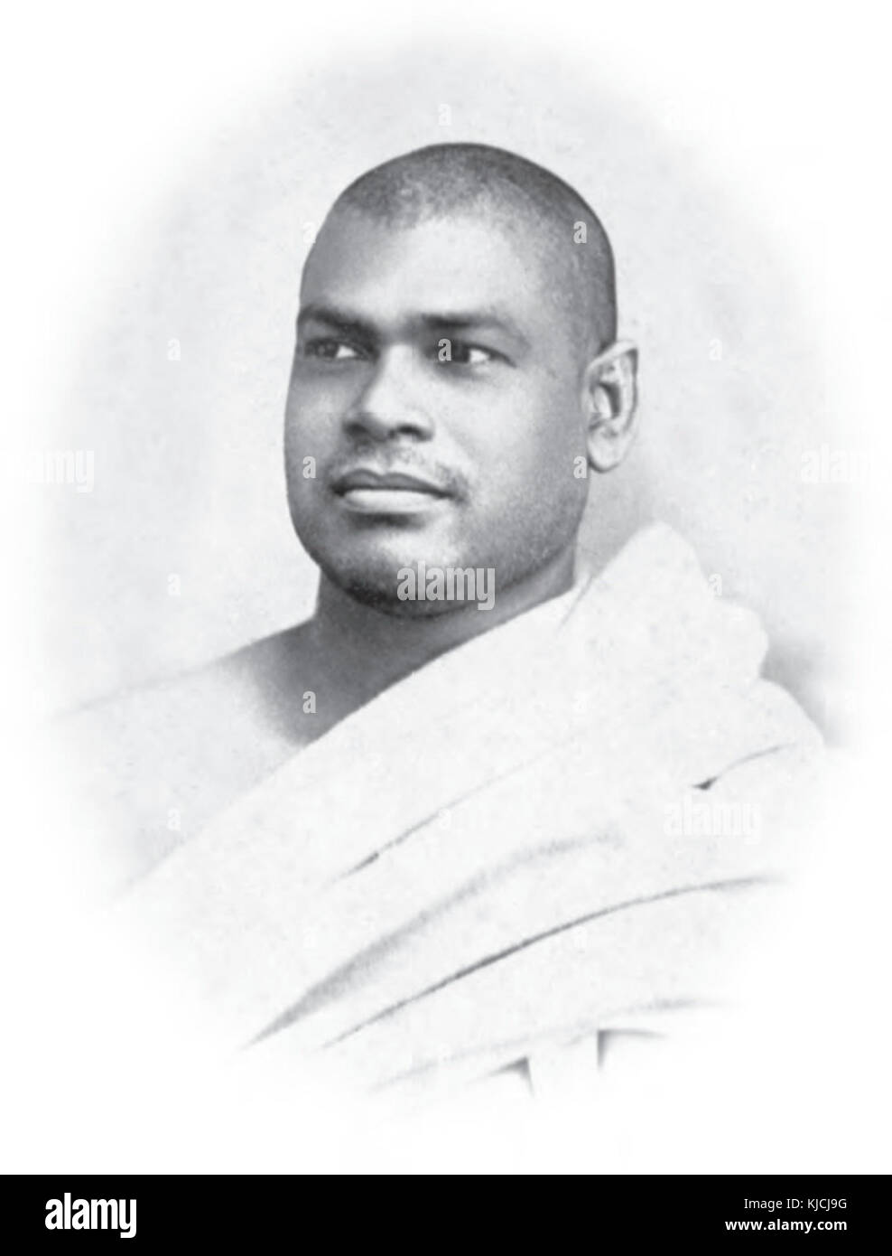 A portrait of Swami Ramakrishnananda, an important figure in the ...