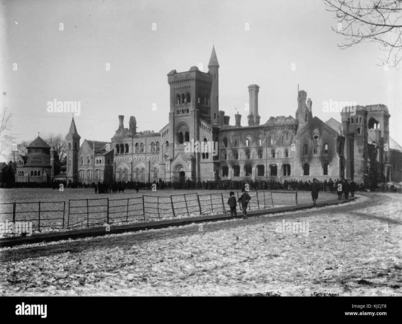 UofT after the 1890 Fire Stock Photo - Alamy