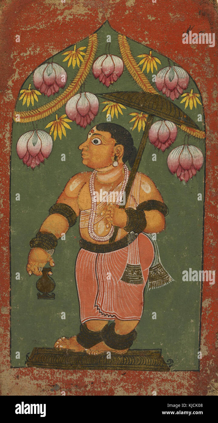 Vishnu as Vamana (dwarf avatar Stock Photo - Alamy