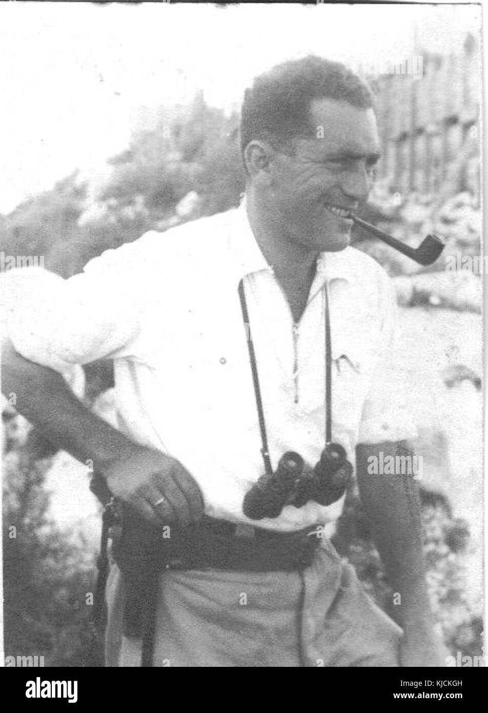 1938 zvi standing at his battle position in chanita Stock Photo - Alamy