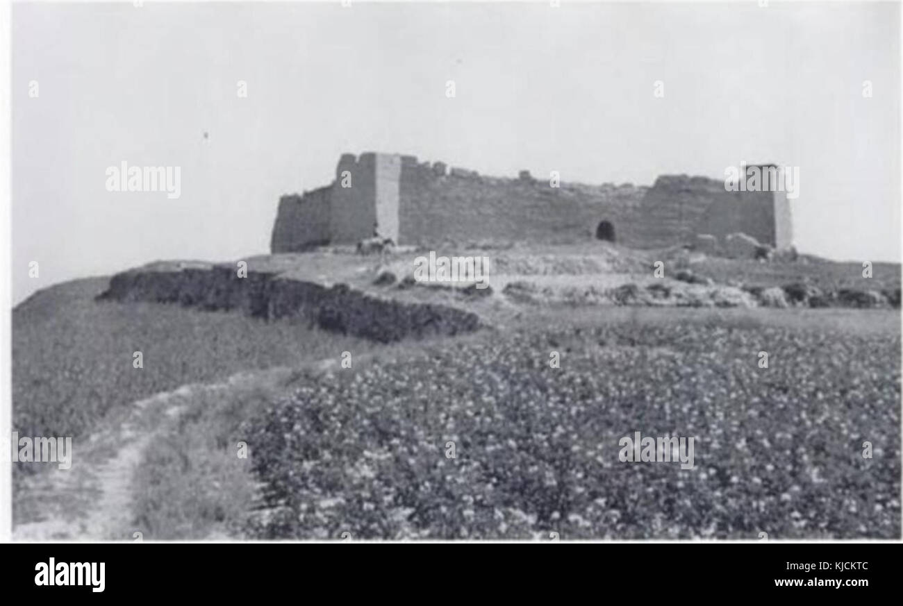 A large hilltop fort zhaizi near xunhua Stock Photo - Alamy