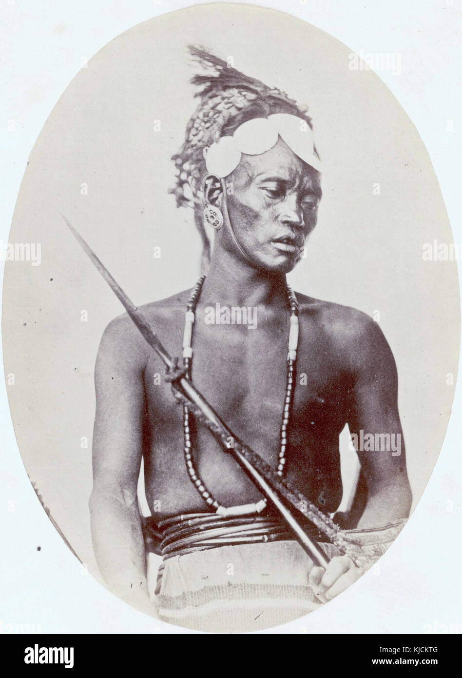 A Rengma man from the Naga hill tribes in Assam Stock Photo - Alamy