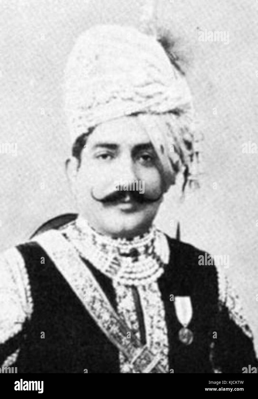 Ajit Singh of Khetri cropped image Stock Photo - Alamy