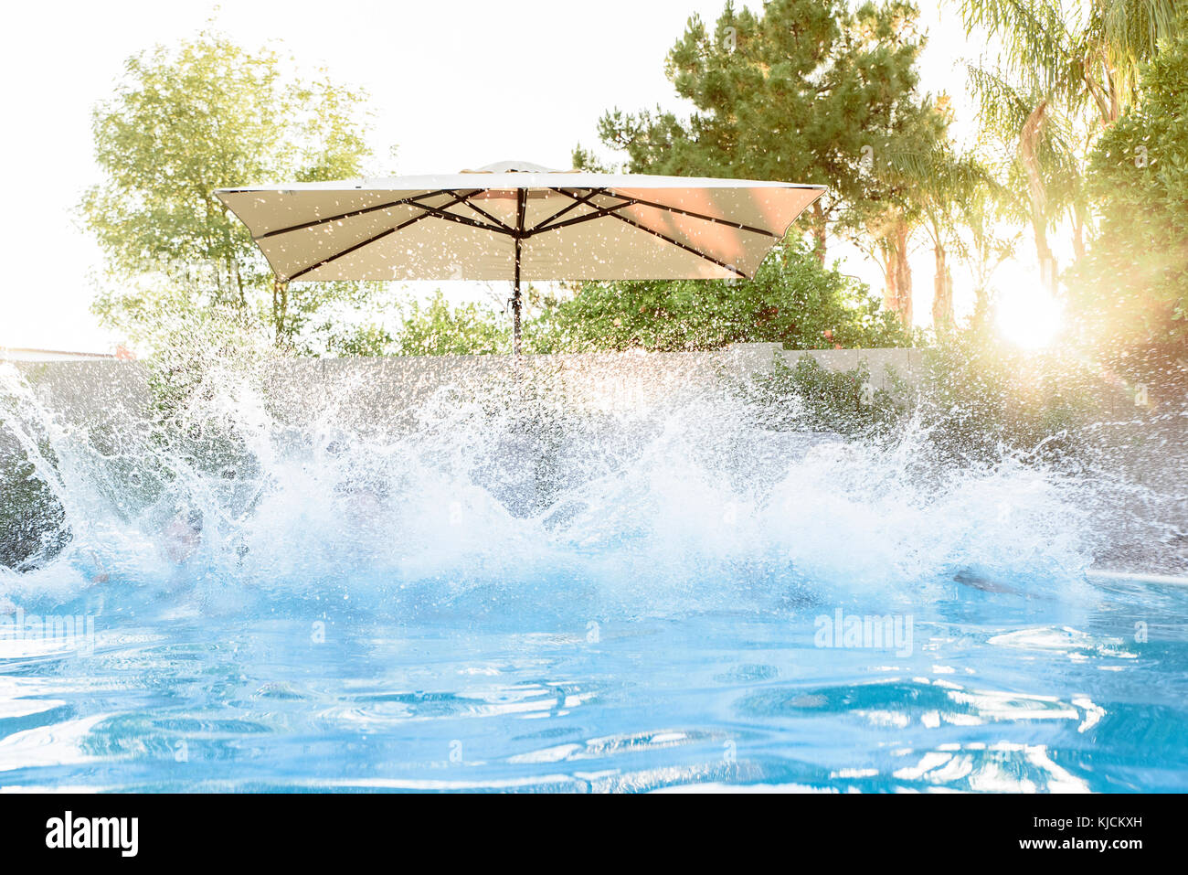 Pool jumper hi-res stock photography and images - Alamy