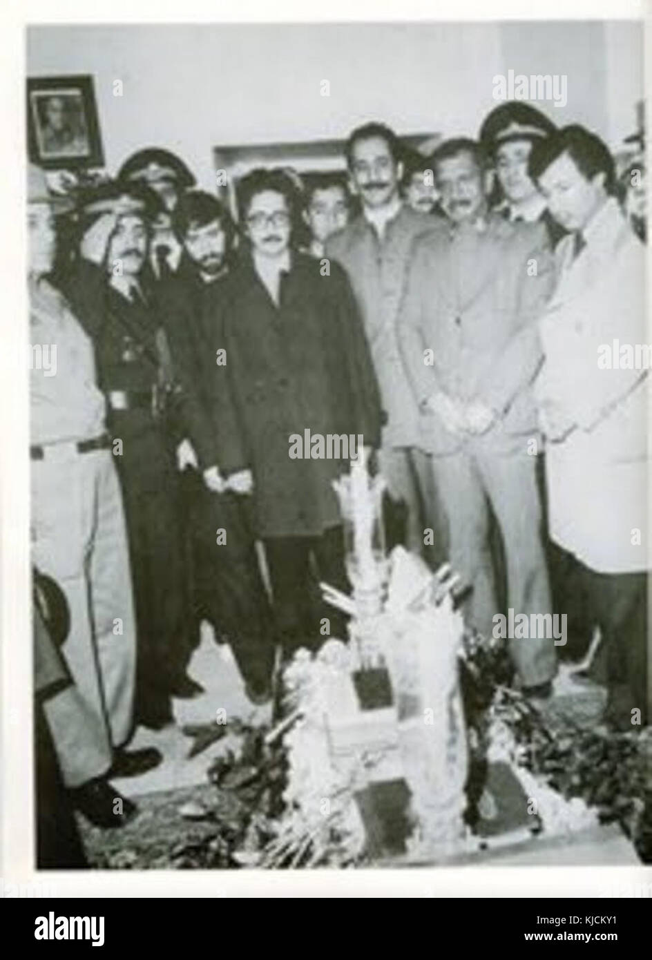 Abolhassan Banisadr Dariush Forouhar Stock Photo - Alamy