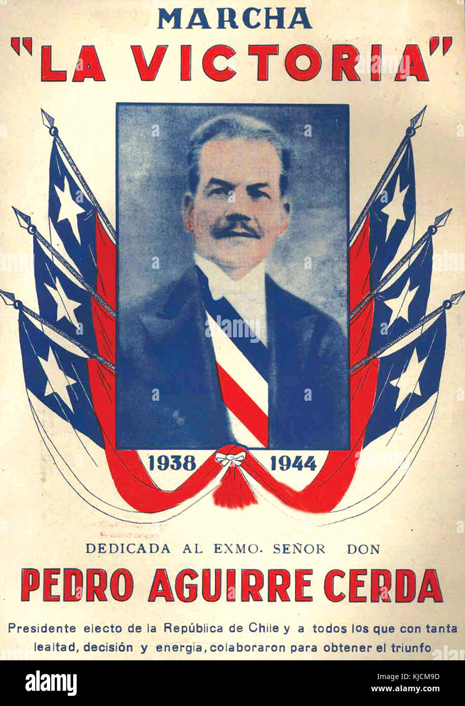 La Victoria Pedro Aguirre Cerda Stock Photo - Alamy