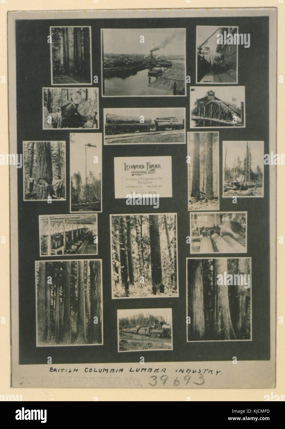 Canadian lumber mills hi-res stock photography and images - Alamy