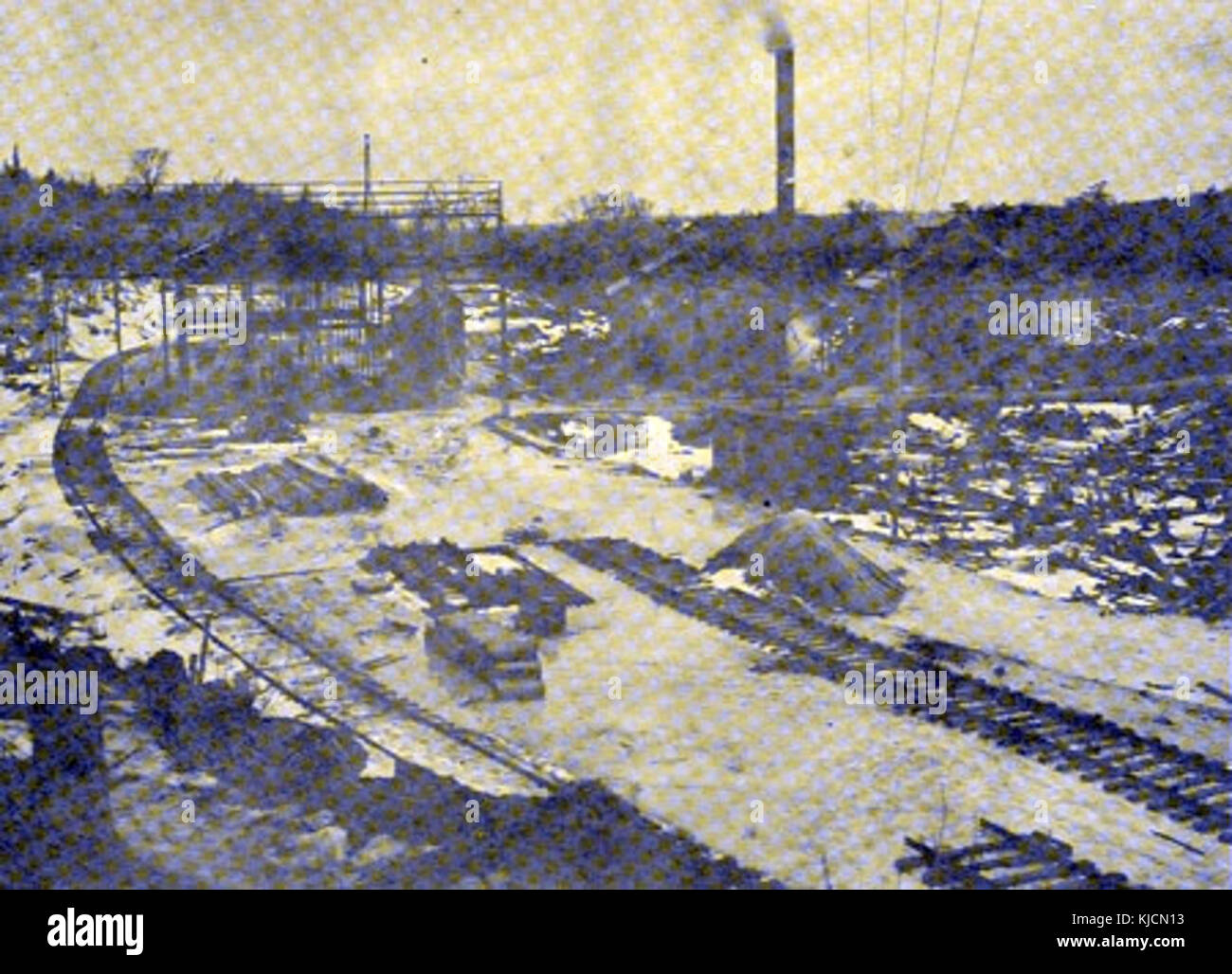 Broughton Mine Yard Stock Photo - Alamy