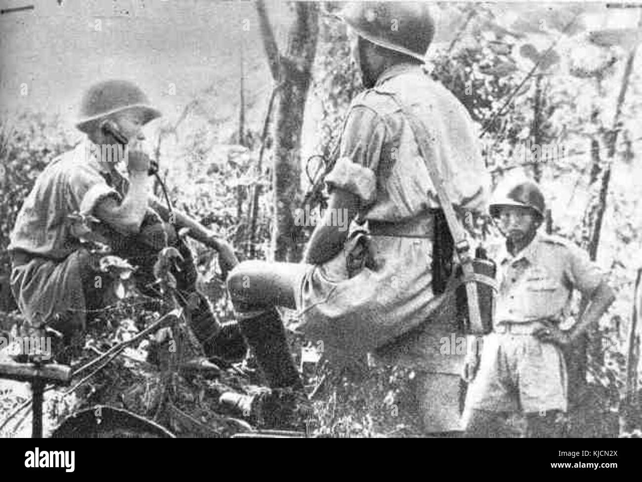Military radio technology Black and White Stock Photos & Images - Alamy