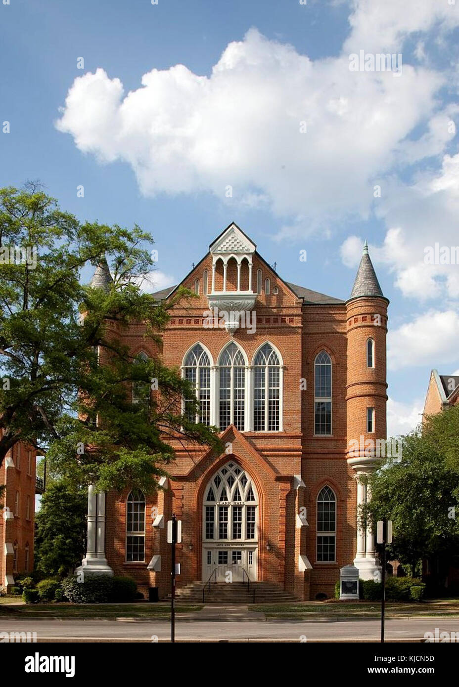 Clark Hall by Highsmith cropped Stock Photo - Alamy