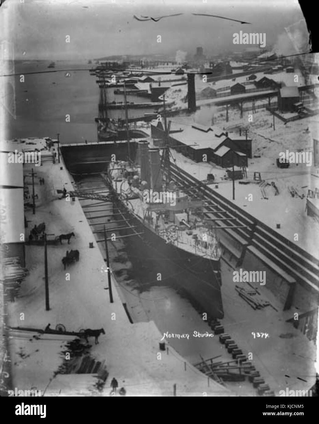 Hms indefatigable Black and White Stock Photos & Images - Alamy