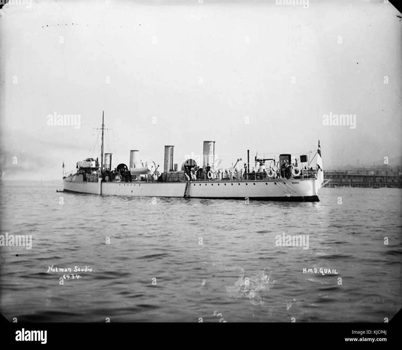 HMS Quail at Halifax LAC 3332863 Stock Photo - Alamy