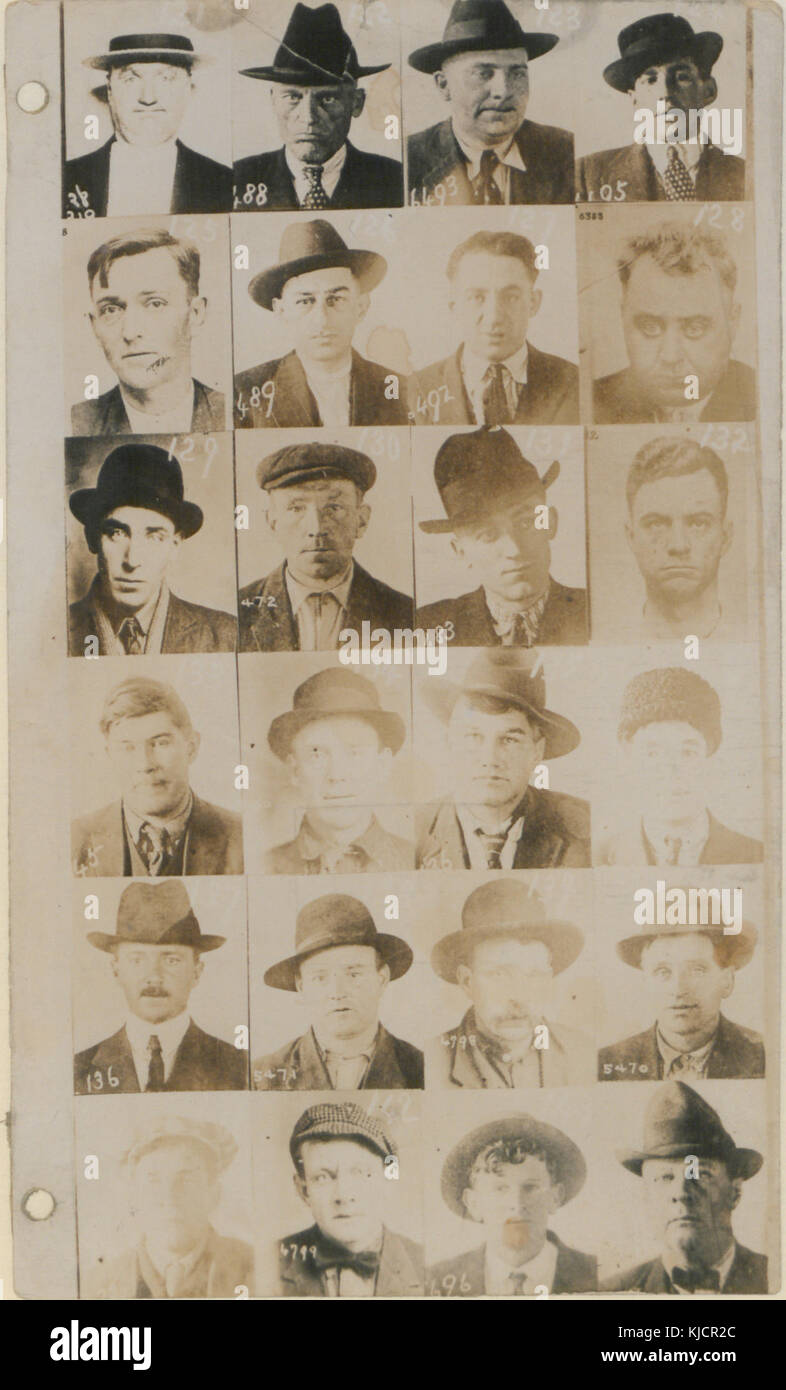 Early criminal identification hi-res stock photography and images - Alamy