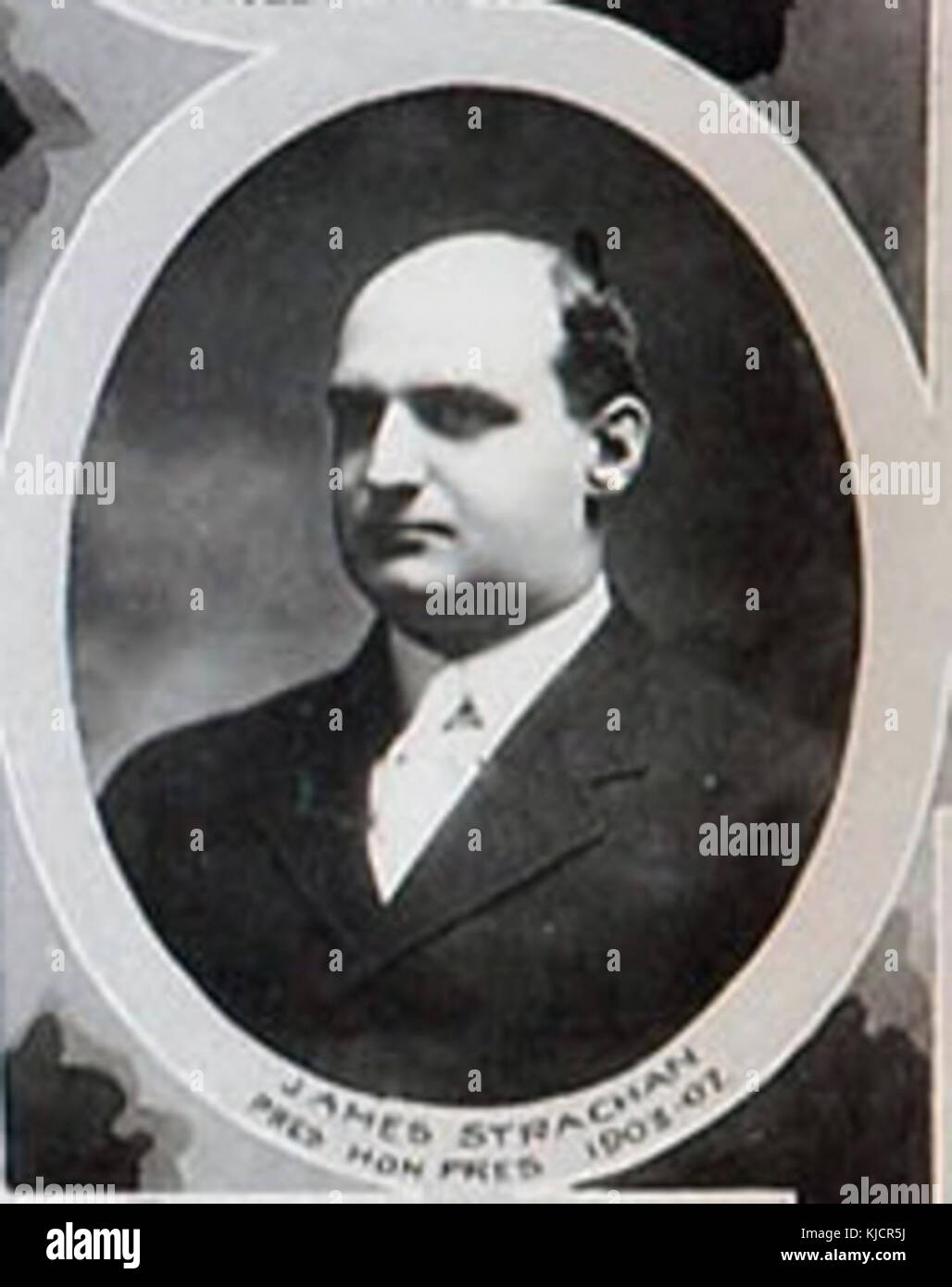 James Strachan Hockey Executive 1908 Stock Photo - Alamy