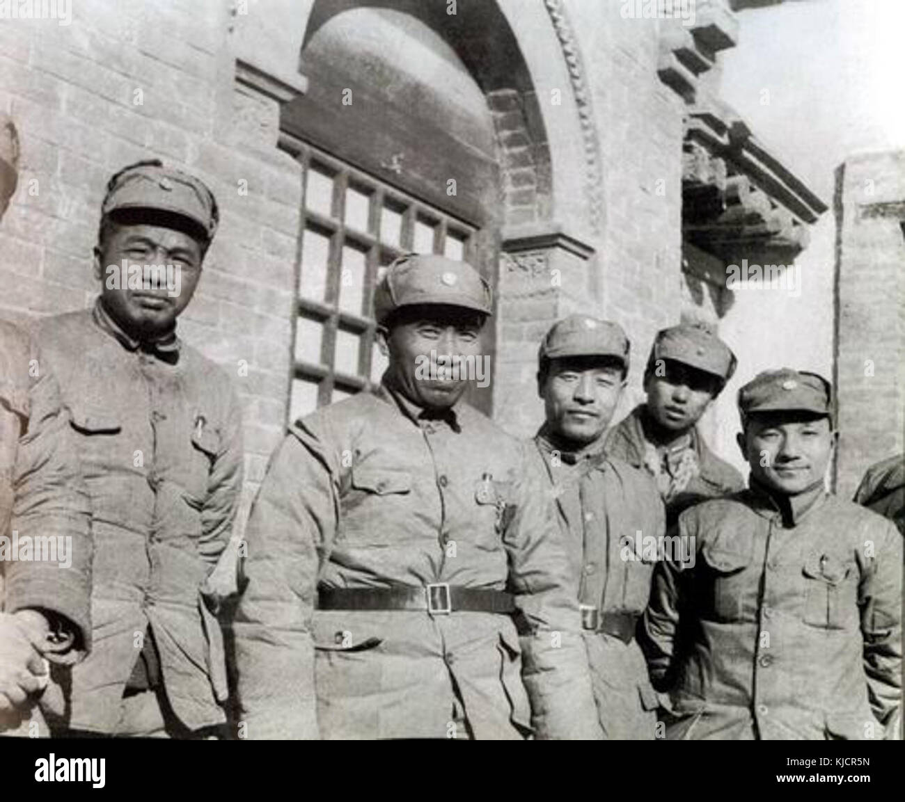 Leaders of the 8 Route Army Stock Photo - Alamy