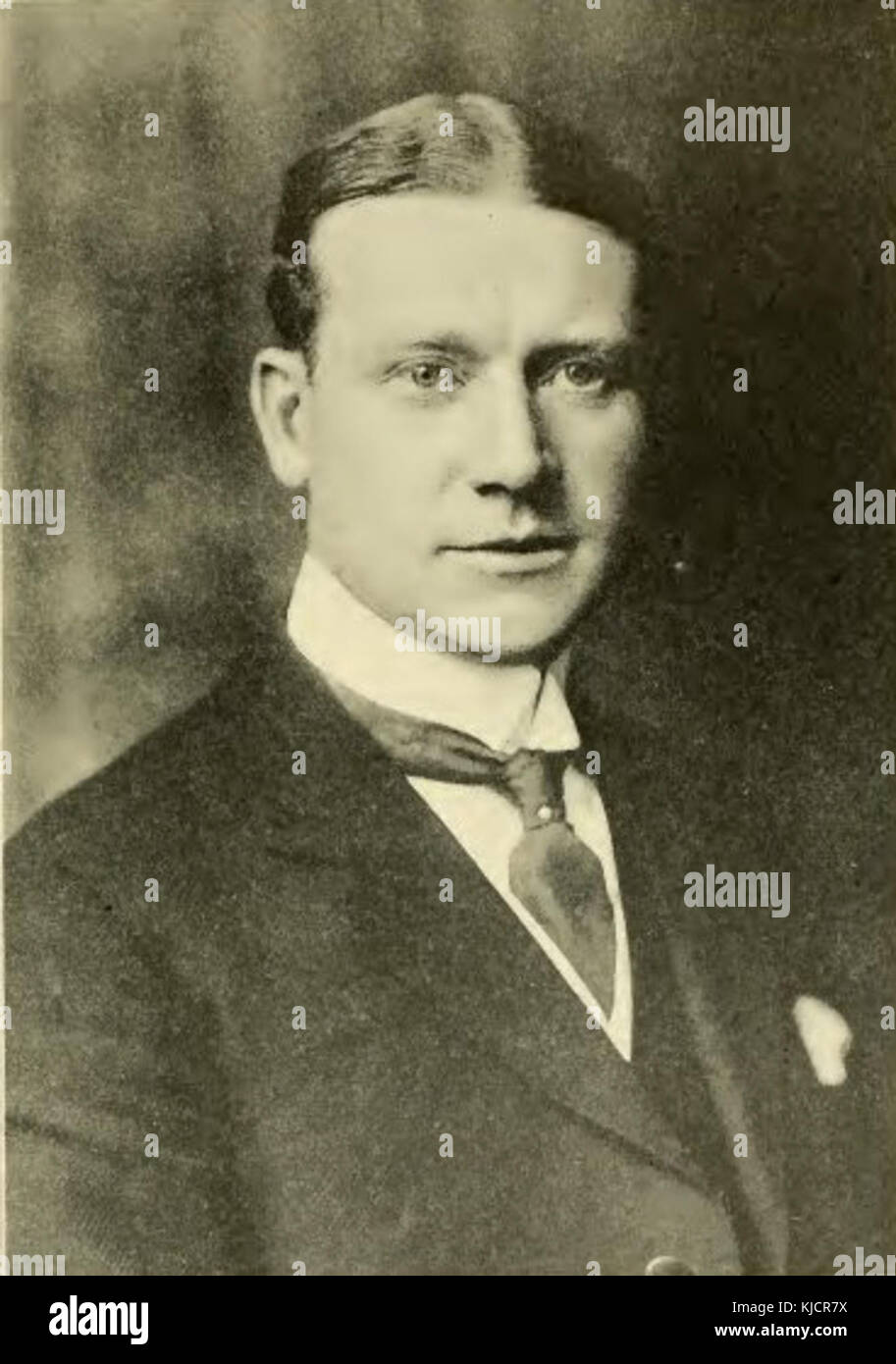 John Hugill as a young man Stock Photo - Alamy