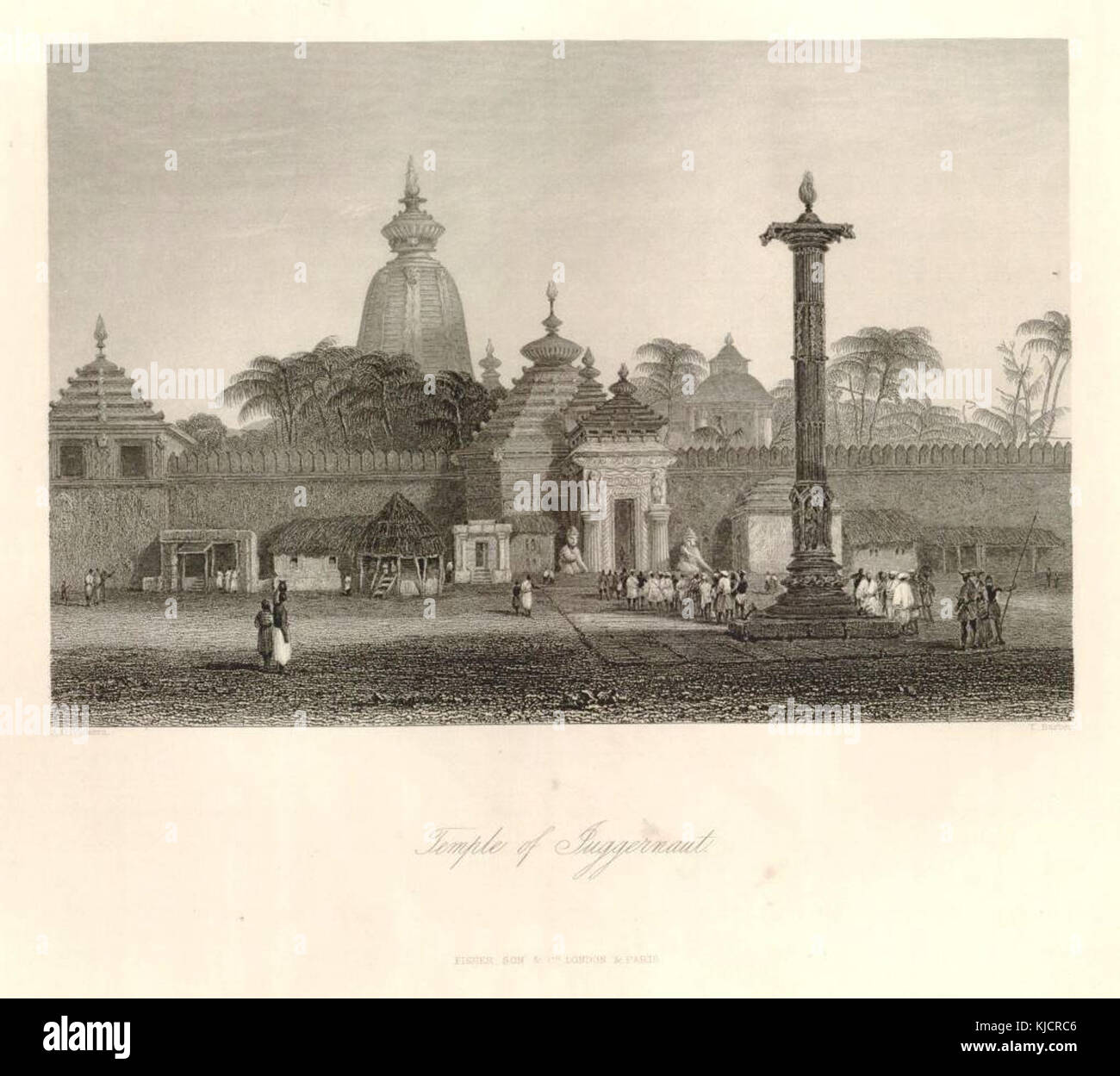 Juggernauttemplet refers to the Temple of Jagannath, a significant ...