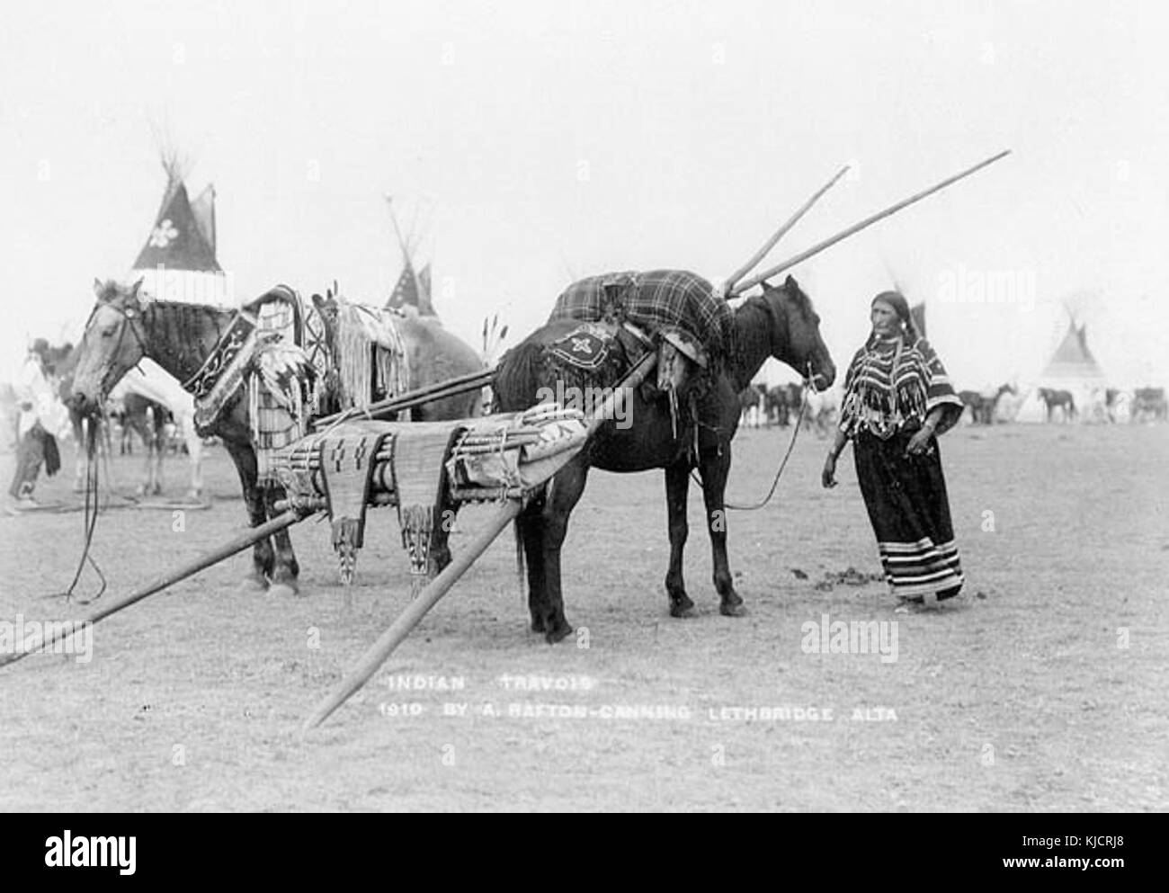 Travois hi-res stock photography and images - Alamy