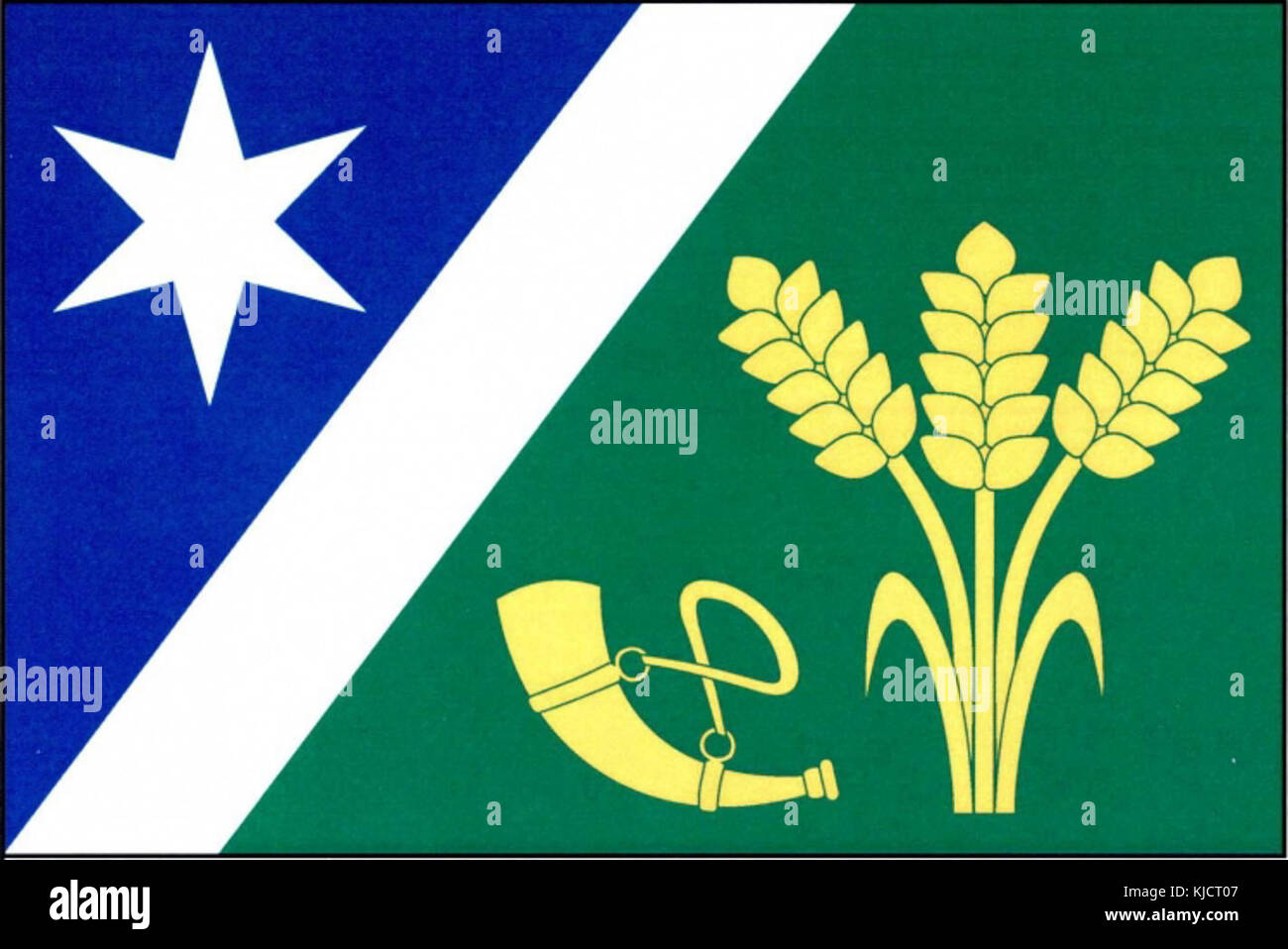 Lukavice RK flag Stock Photo - Alamy