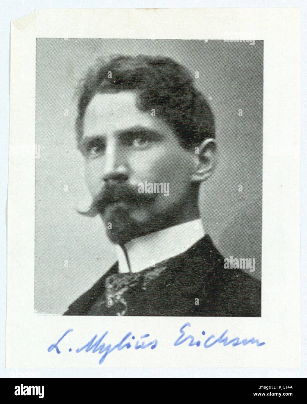 Ludvig Mylius Erichsen by Christian Jensen 04 Stock Photo - Alamy