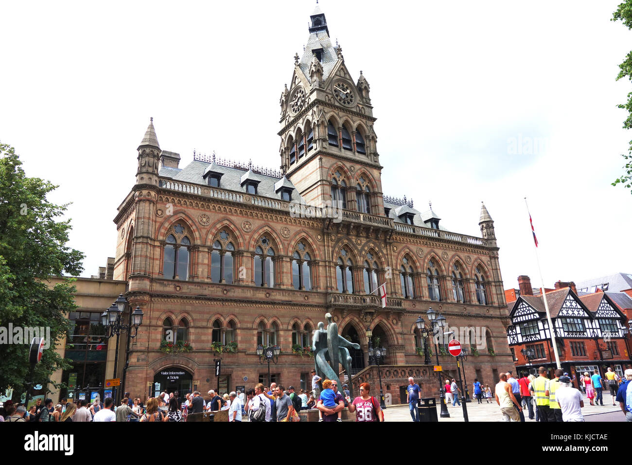 chester town hall, chester, cheshire, england, britain, uk Stock Photo ...