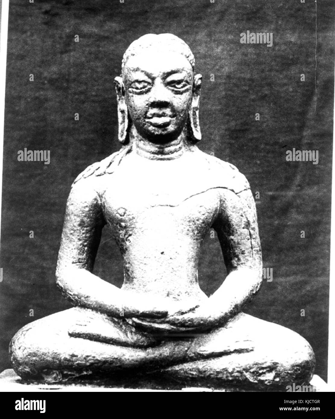 Rishabhadeva, Bronze from Chausa, Bihar, dating from 7th century A.D ...