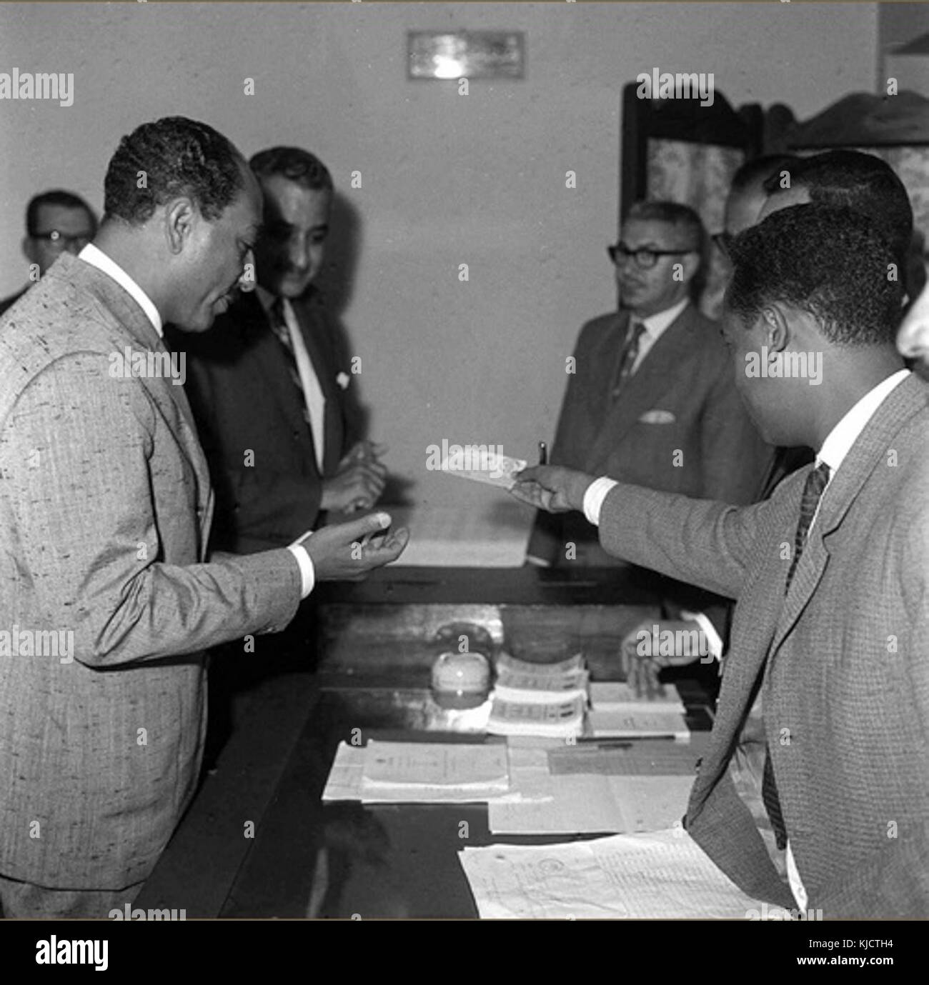 Nasser and sadat hi-res stock photography and images - Alamy