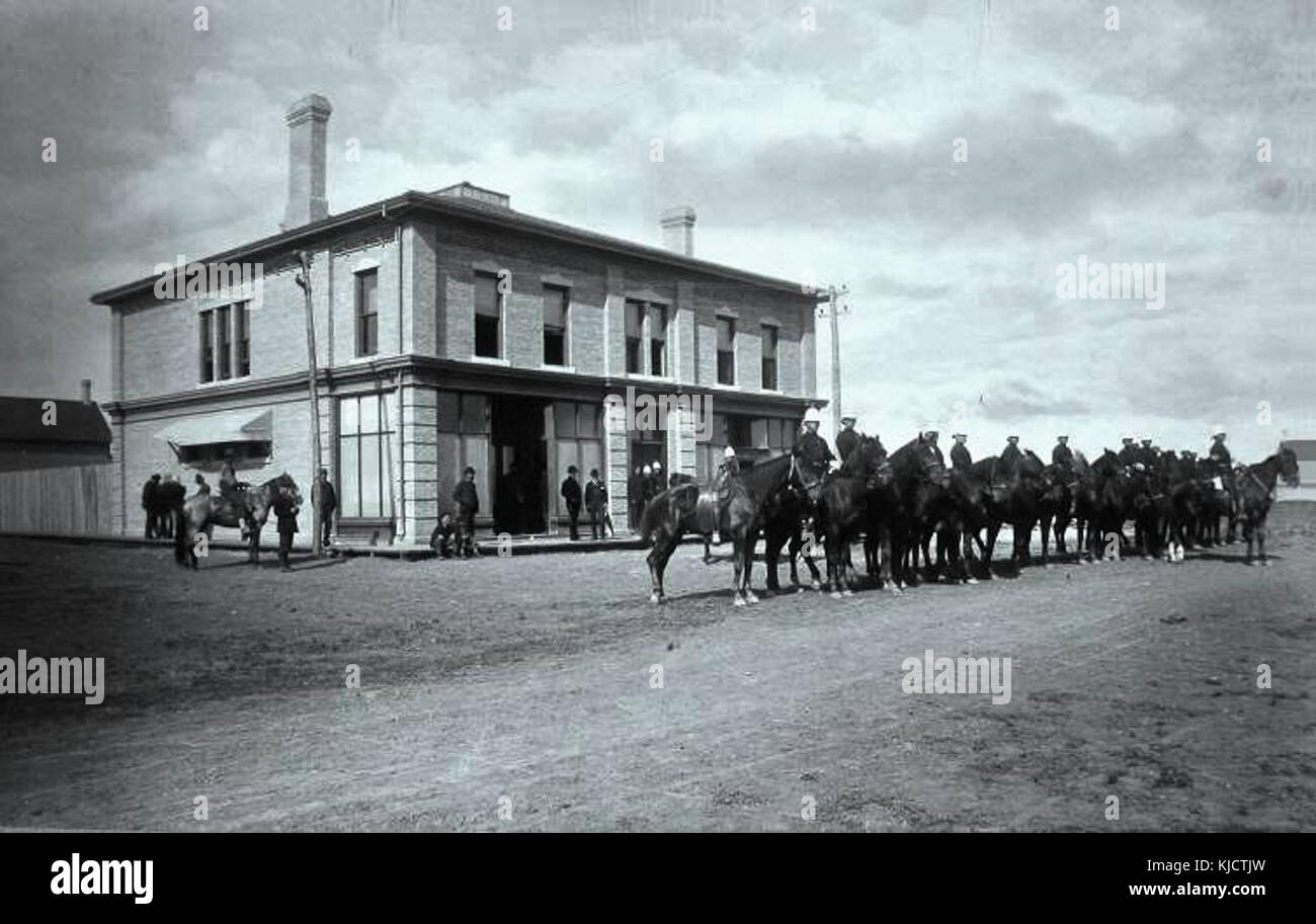 North West Mounted Police Regina 1885 Stock Photo - Alamy