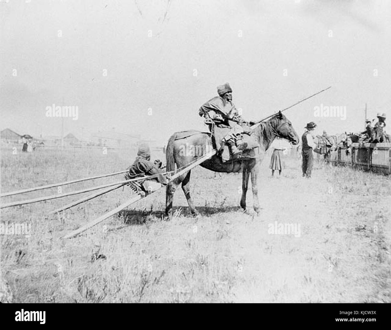 Travois hi-res stock photography and images - Alamy