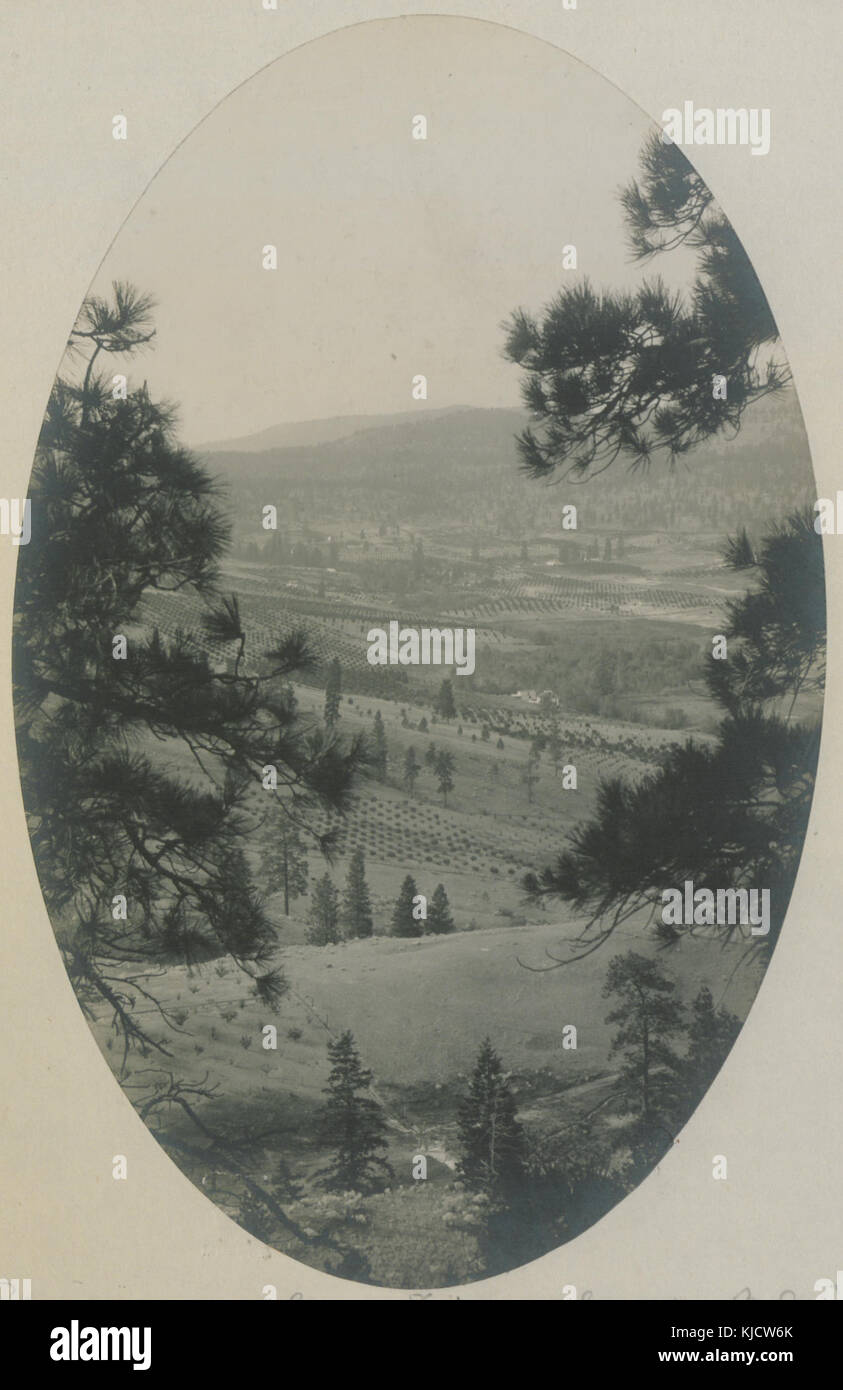 Prairie Valley, Summerland, British Columbia (HS85 10 21793 Stock Photo ...