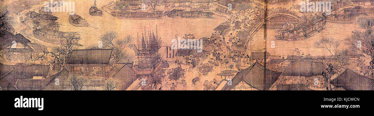 The history of the qingming festival hi-res stock photography and ...