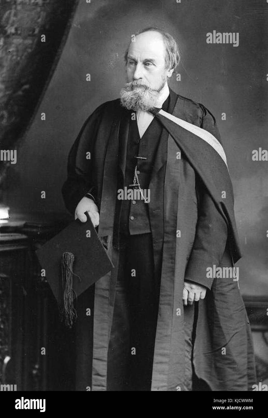 Sir William Dawson 1884 Stock Photo - Alamy