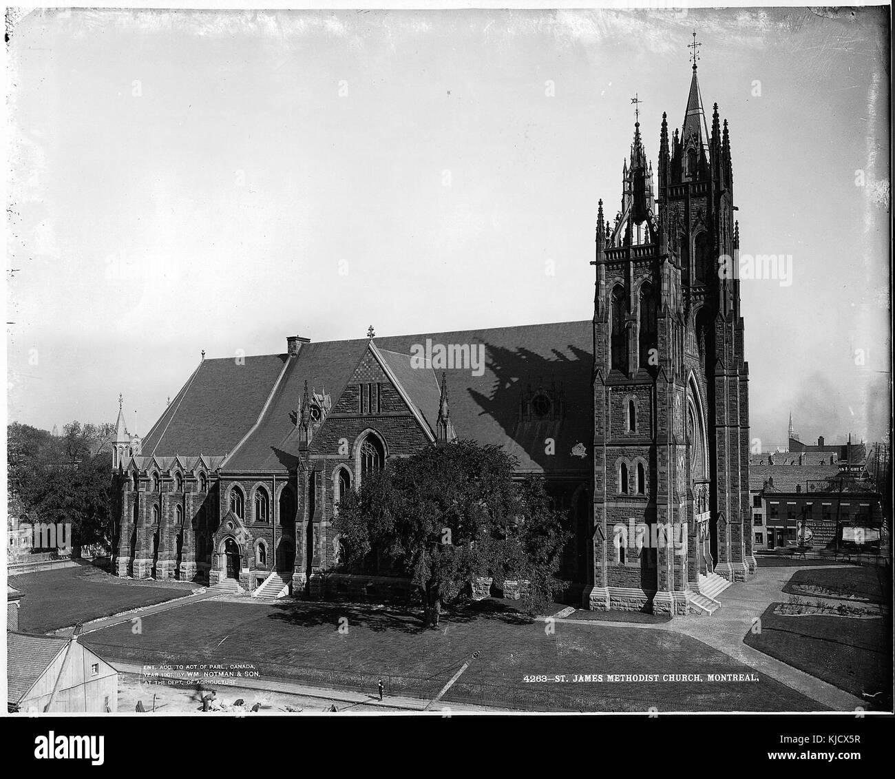 Church montreal Black and White Stock Photos & Images - Alamy